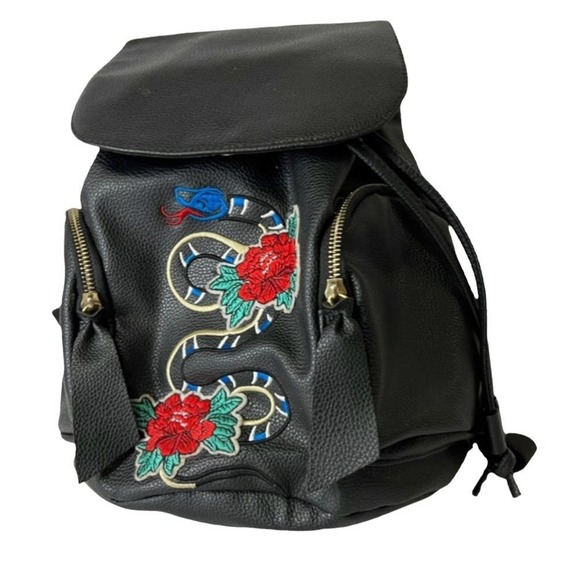 Primark | Bags | Dragon Floral Embroidered Mini Backpack Taylor Swift ...